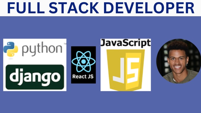 Be Your Full Stack Web Developer Using Python Django And React Js By