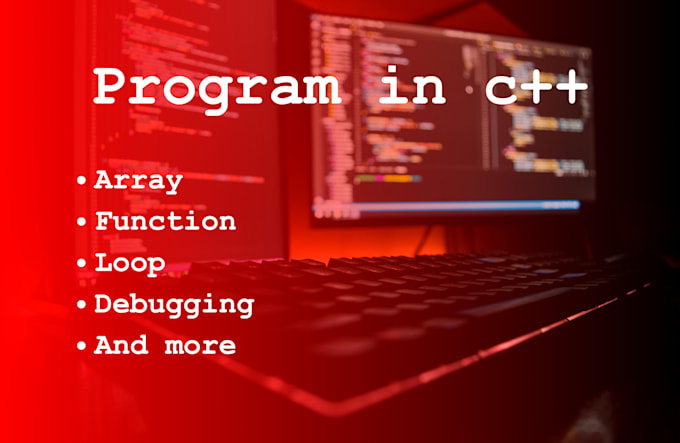 Program A Simple Code In Cpp By Mattiasba Fiverr