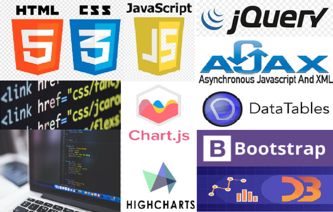 Do Front End Work And Bug Fixing Of Web Apps Using Html Css Js
