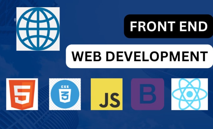 Be Your Frontend Web Developer Using React Js Html Css Javascript And