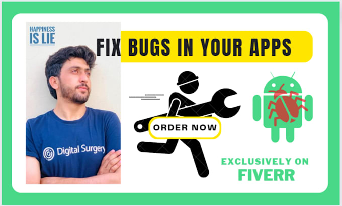 Fix Bugs Issues And Errors In The Android Studio Projects And Apps By