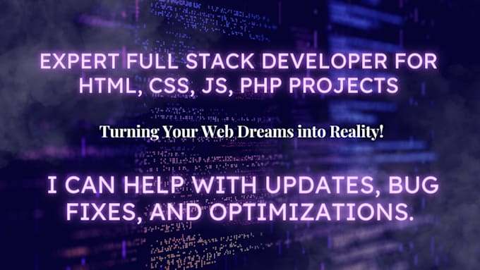 Expert Full Stack Developer For Php Projects By Syedtanveerh Fiverr