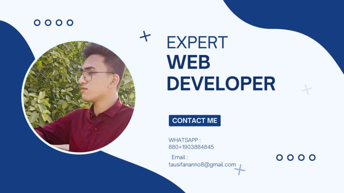 Be Your Frontend Developer With Html Css Bootstrap By Ananno Fiverr