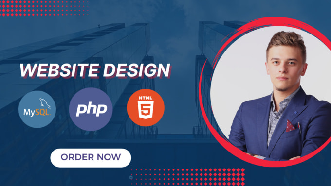 Do Website Development And Web Design In Html Css Js And Backend With