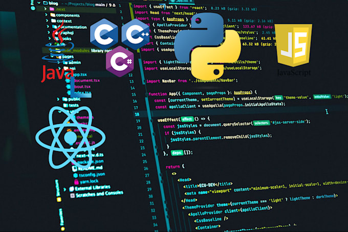 Do Your Python Java C C Plus Plus C Sharp Javascript React Js