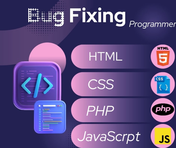 Fix The Bugs In Your Html Css Php Jquery Or Database Code By Shahzad A