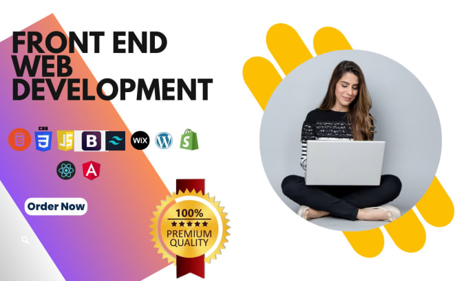 Be Your Front End Web Developer Using Html Css Javascript By