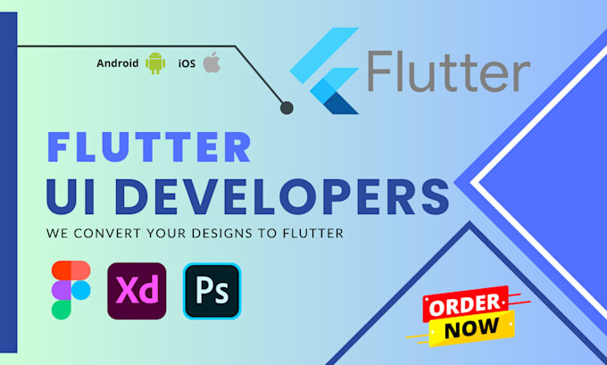 Convert Ui Designs To Flutter Develop Flutter Apps By Flutter Gigz
