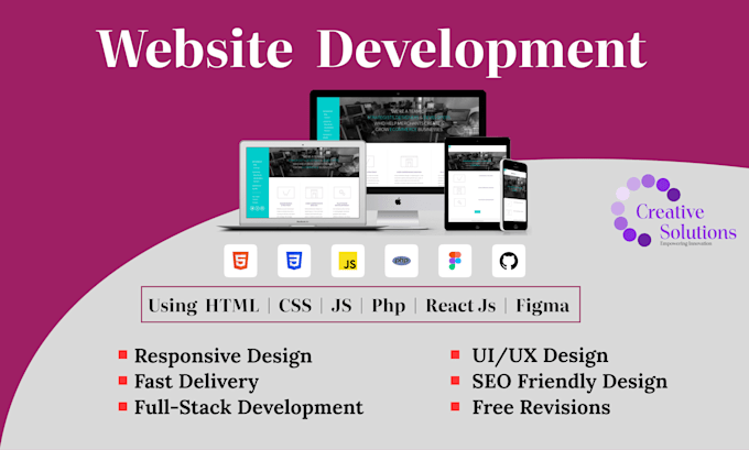 Be Your Web Developer In Html Css Js Php By Web Dew Cs Fiverr