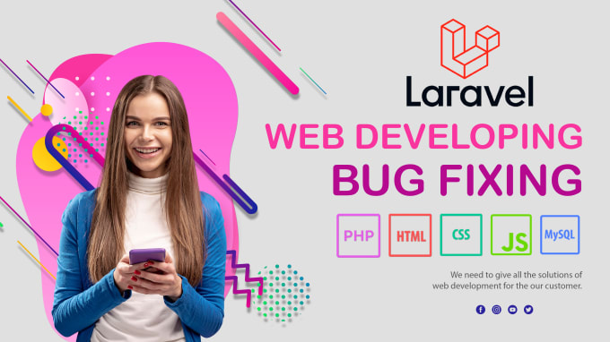 Develop Websites And Fix Bugs In Php Laravel Html Css Javascript