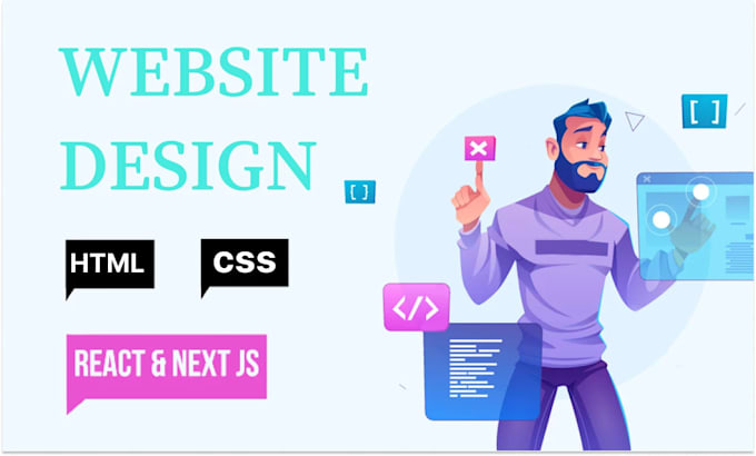 Do Front End Web Development In Html Css And Javascript By Hamda