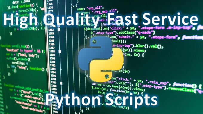 Code Your Python Scripts By Angel Joshua Fiverr