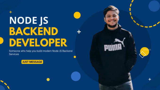 Be Your Node Js Backned Developer By Rdrahuldhiman Fiverr