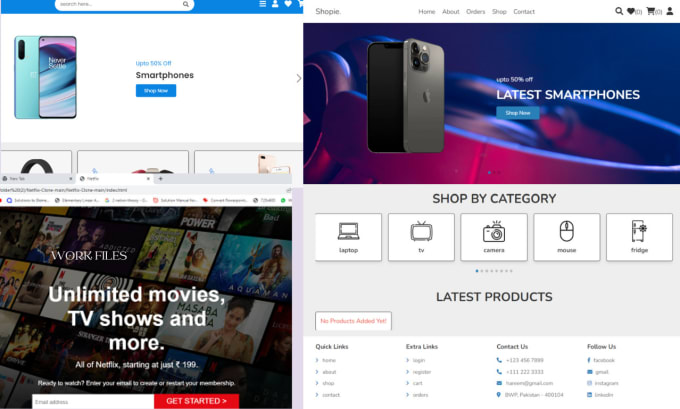 Be Your Full Stack Web Developer Using Html Css Js Php Sql By