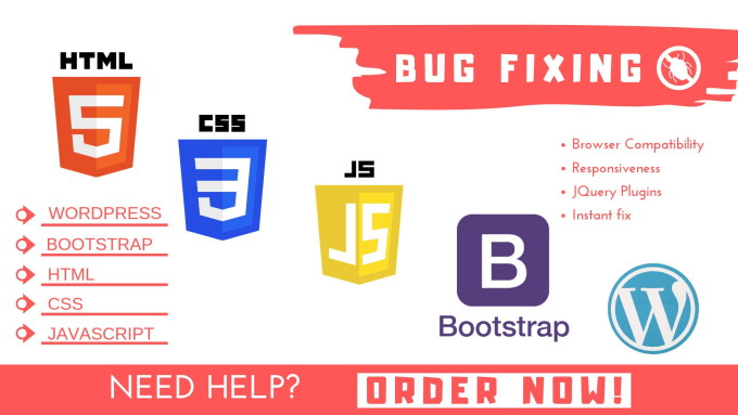 Fix Bugs Html5 Css3 Javascript Jquery Animations By Moeez3 Fiverr