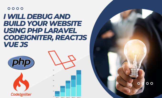 Debug And Build Your Website Using Php Laravel Codeigniter Reactjs Vue