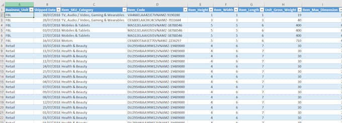 Do Excel Data Entry Excel Data Transformation Copy Paste By