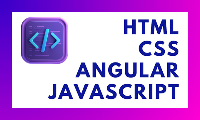 Develop Html Css Javascript Php Angular Web Application By Fluff Pixel