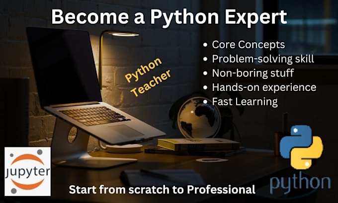 Teach You Python Coding Beginner To Advance By Business2planer Fiverr