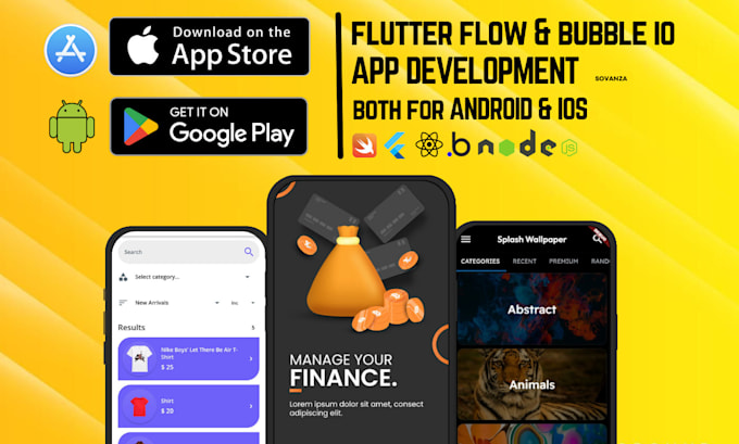 Do Ios And Android Mobile App Development Using Flutter Flow And Bubble