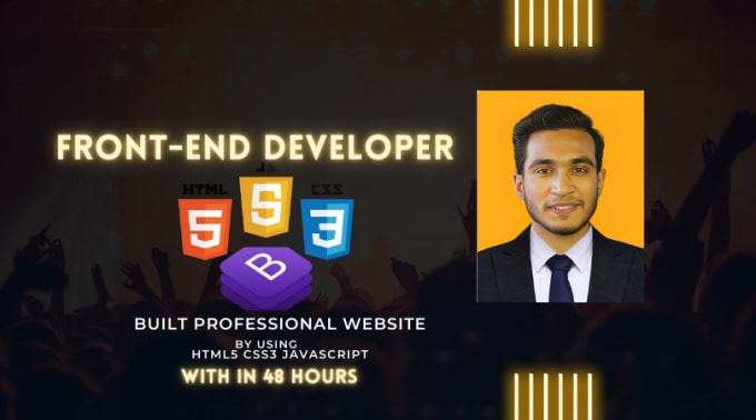 Be Your Best Front End Web Developer Coder Html Css Js Bootstrap By