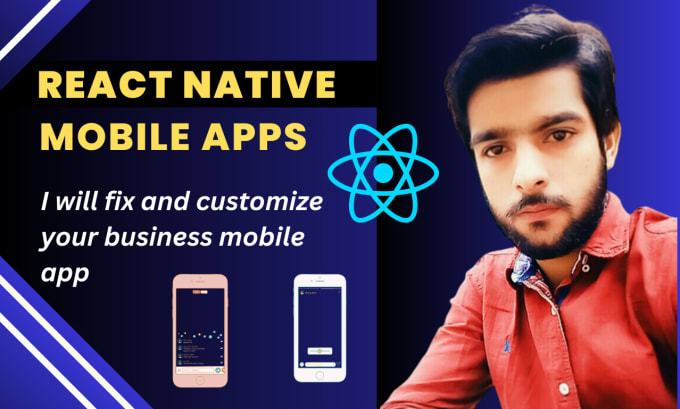 Develop Ios Android Mobile App Using React Native React Js Node Js