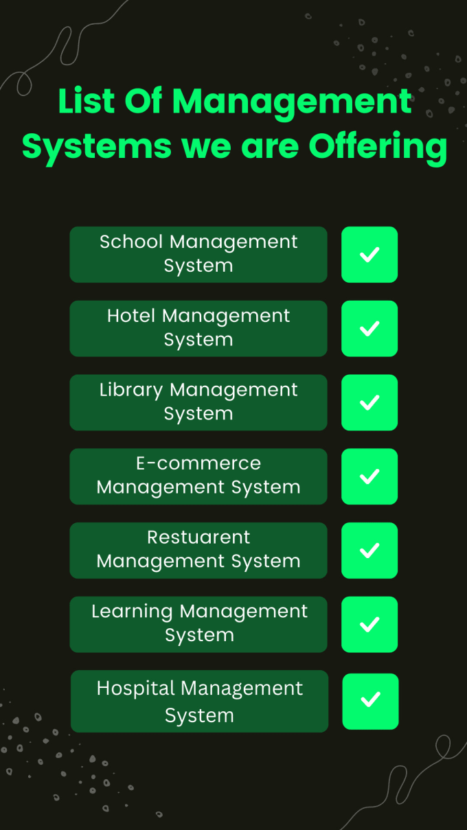 Create A Management Systems Fully Responsive Using Html Css Js Php And