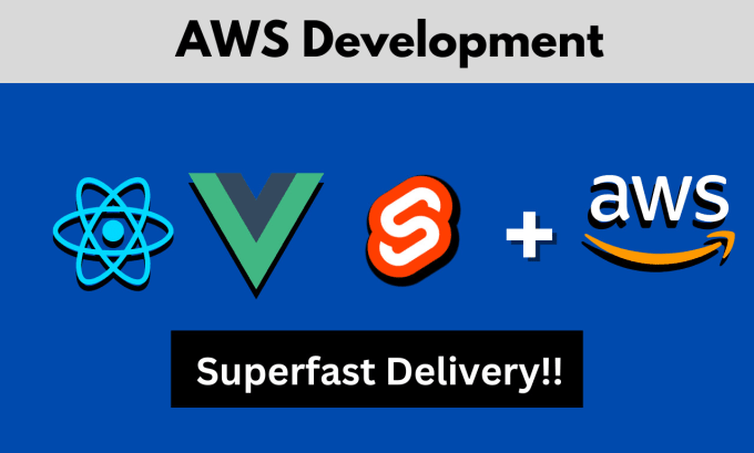 Develop Websites Using Aws React Vue Svelte And Javascript