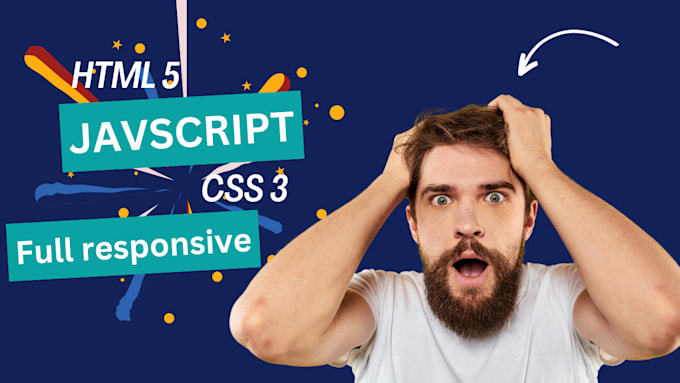 Create Html Css Javascript Full Responsive Website Projects By