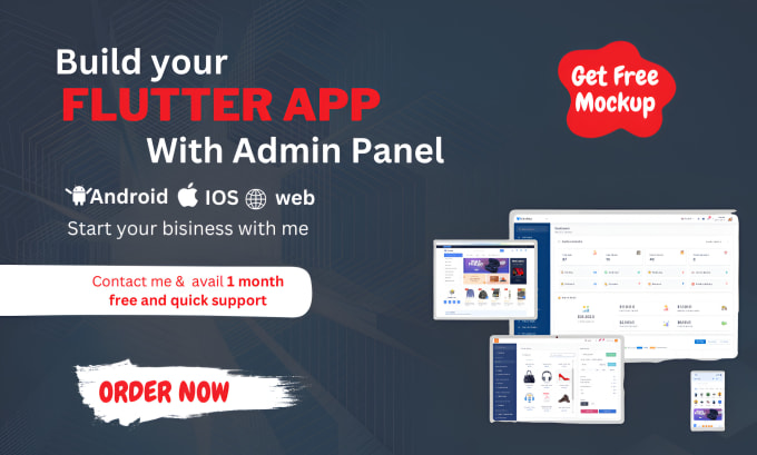 Create Custom Flutter Mobile App And Admin Panel By Adeel 3 Fiverr