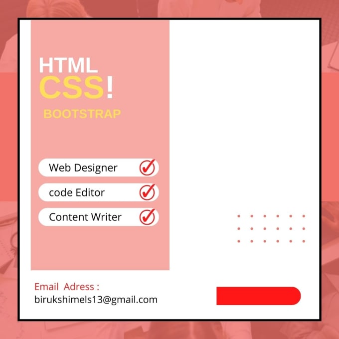 Create Responsive Website By Html Css Javascript React Nodejs By Biruk