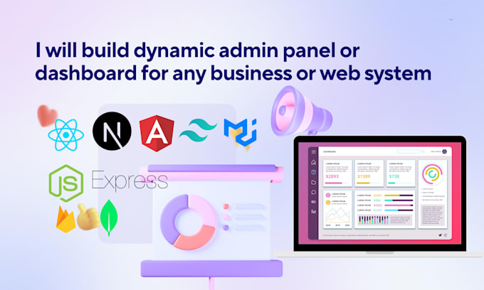 Design And Build Dashboard Crm And Admin Panel In React By R
