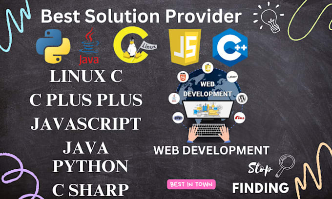 Do Projects In Python Linux C Cpp C Sharp Java Javascript Web