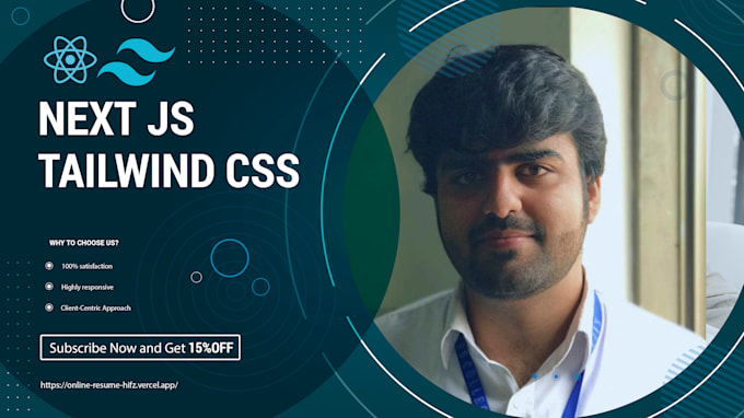 Create A Modern Website Using React Js Next Js With Tailwind Css By