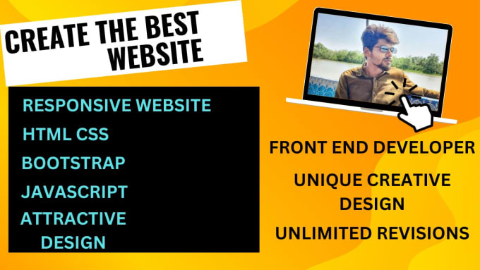 Be Your Web Developer Using Html Css Bootstrap Js By Omar Bin