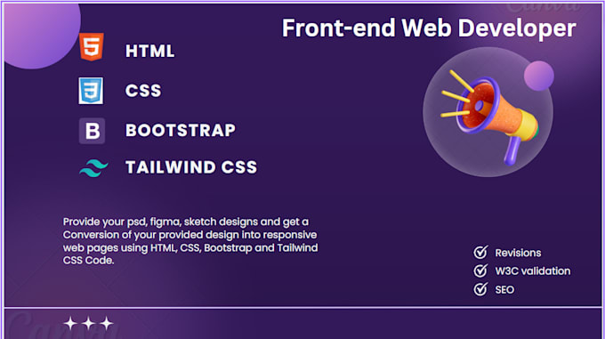 Replace Figma Psd Xd Design Into Responsive Html Bootstrap Tailwind