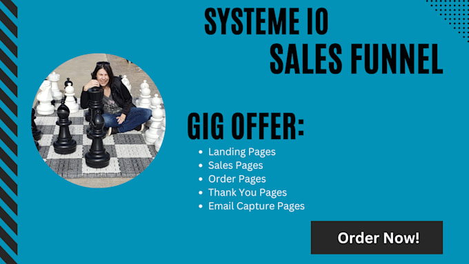 Create And Build Sales Funnel In Systeme Io By Mimitdesigns Fiverr