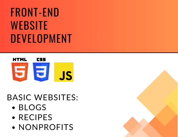 Create A Responsive Website Frontend Using Html Css And Javascript By