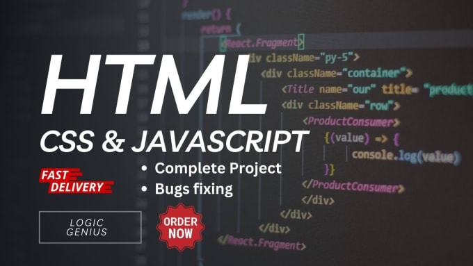 Be Expert Html Css Javascript Coder Responsive Ui Ux Figma Design By