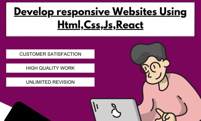 Create Custom Website With Html Template Using Html Css Js By Kavya