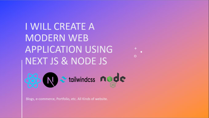Create A Web Application Using React Js Next Js And Tailwind By