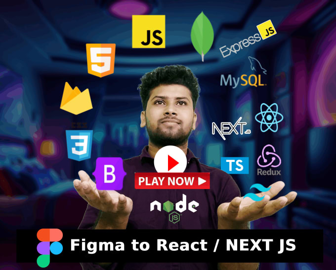 Convert Figma To React Psd To React As React Frontend Next Js React