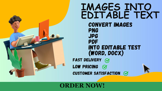 Convert Image To Text In Ms Word And Ms Excel By Shahidrafiq X Fiverr