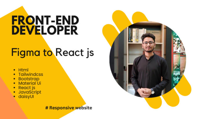 Do Figma To React Js Conversion Pixel Perfect Frontend Development By