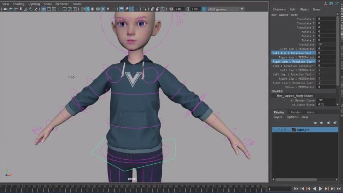 Rig 3d Character 3d Rigging Vrchat Rigging Unity Ue4 Ue5 Auto