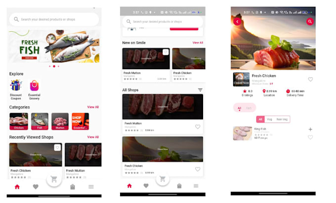 Multi Vendor Mobile Web App With An Admin Panel In Flutter By