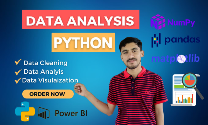 Do Data Analysis In Python Using Numpy Pandas Matlplotab In Jupyter