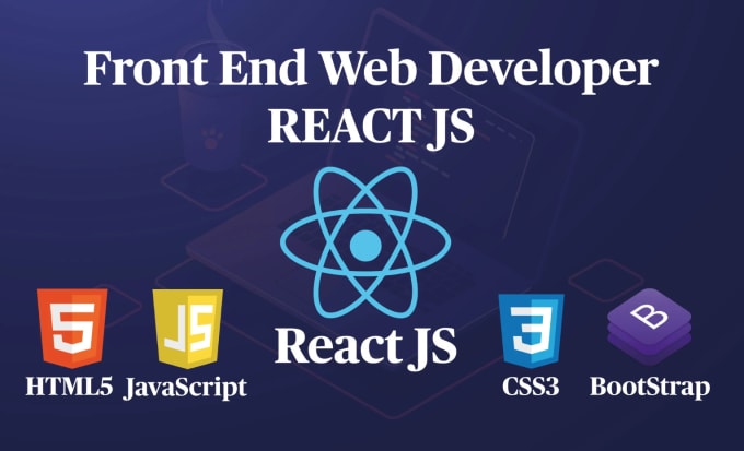Do Frontend Web Development Using Html Css Js Reactjs By Vishal