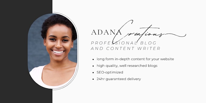 Write Compelling Blog Posts For Your Business By Adahcreations01 Fiverr