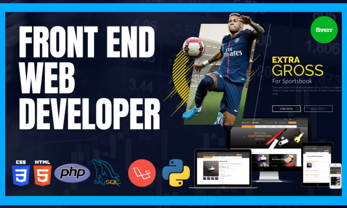 Be Your Frontend Web Developer Using React Html Css Bootstrap